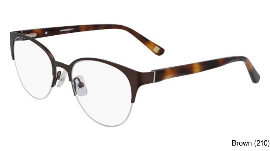 My Rx Glasses Online resource - Marchon M-4004 Semi Rimless / Half ...